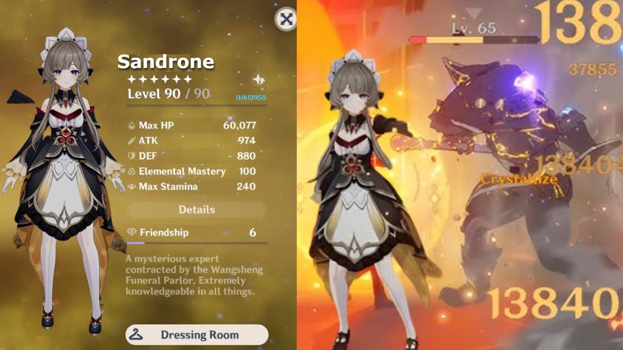 Sandrone Gameplay?? When Sandrone Playable in Nod-krai version ...