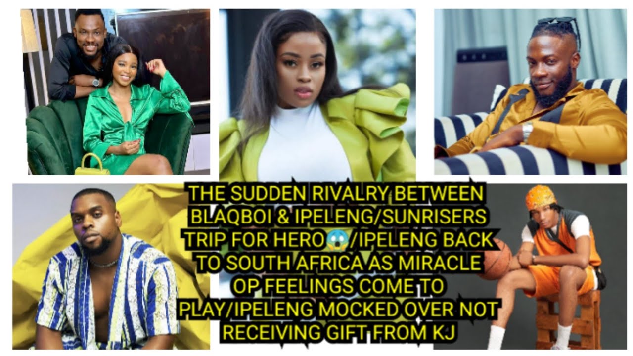 THE SUDDEN RIVA*LRY BETWEEN BLAQBOI & IPELENG/SUNRISERS TRIP FOR HERO😱 ...