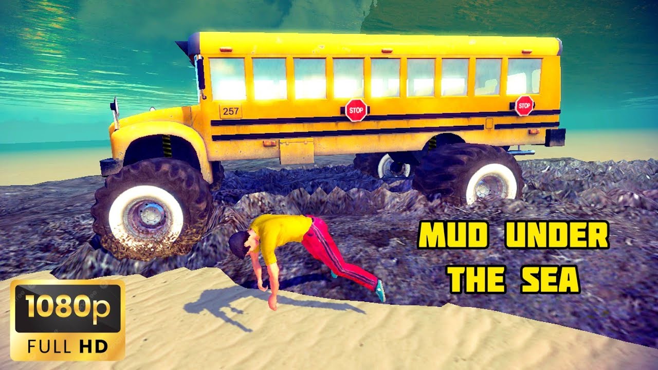 SWIM TO THE MUD UNDER THE SEA | OFF THE ROAD HD OPEN WORLD DRIVING GAME ...