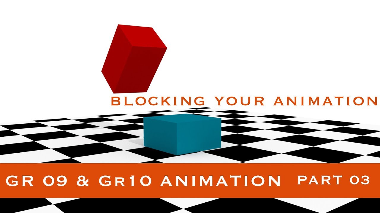 Animation Fundamentals Activity Part 03 Blocking Actions - YouTube