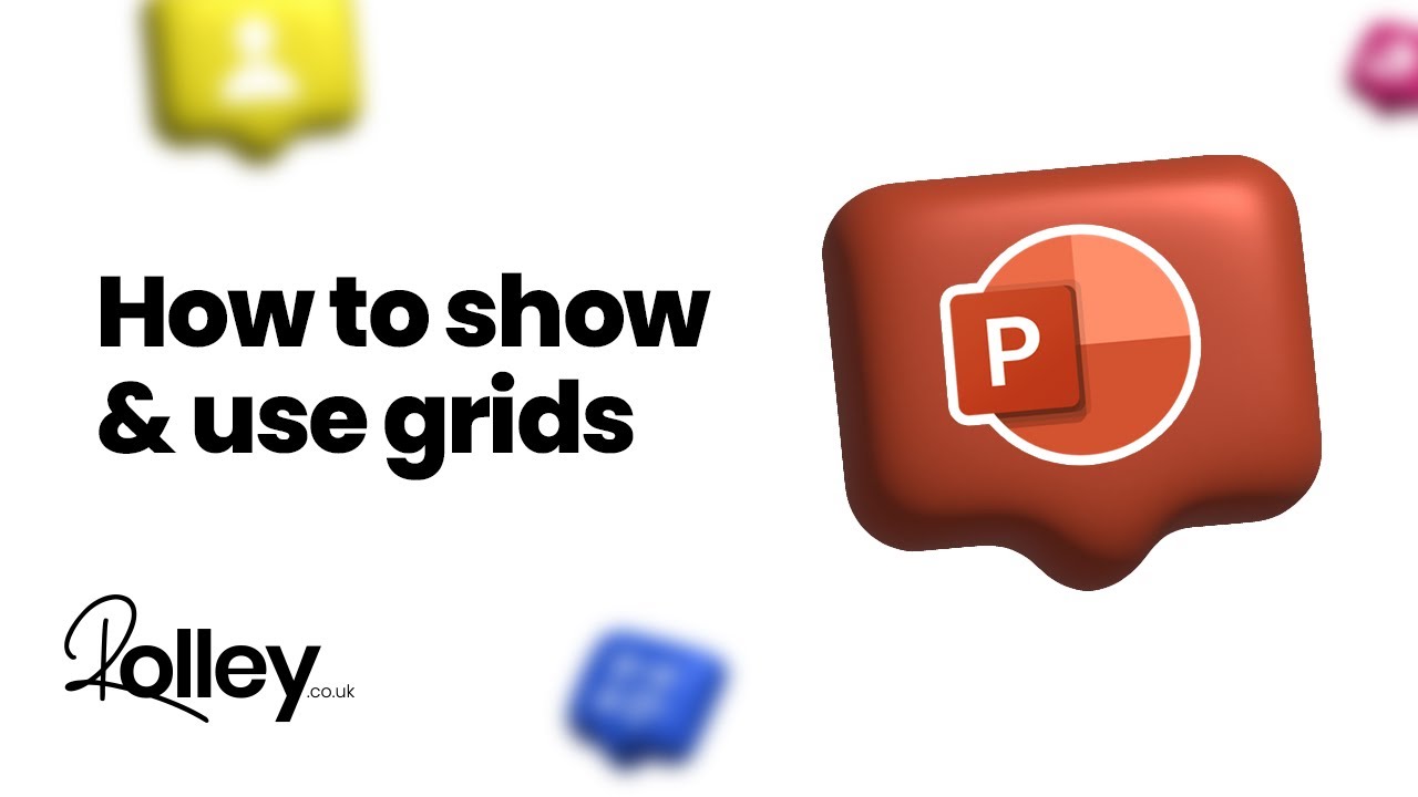 PowerPoint - How to Show and Use Guides and Gridlines - YouTube