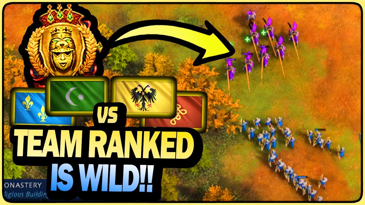 Team Ranked Is Finally In Age of Empire IV and its WILD!! - YouTube