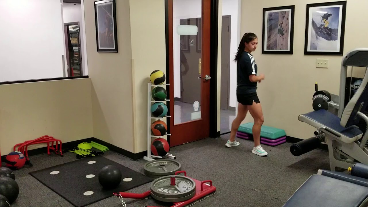 Box Toe Taps w Jump Ball Slams - YouTube