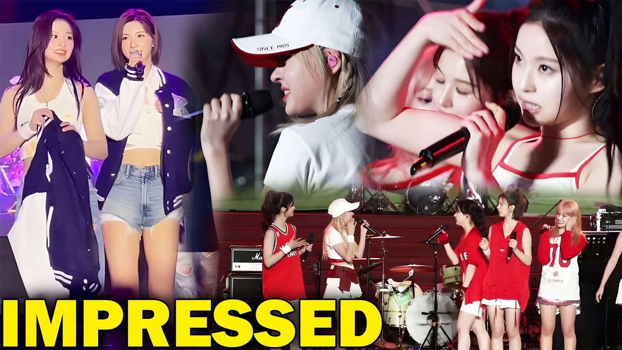 NMIXX impressed netizens with their Live Performances at University ...