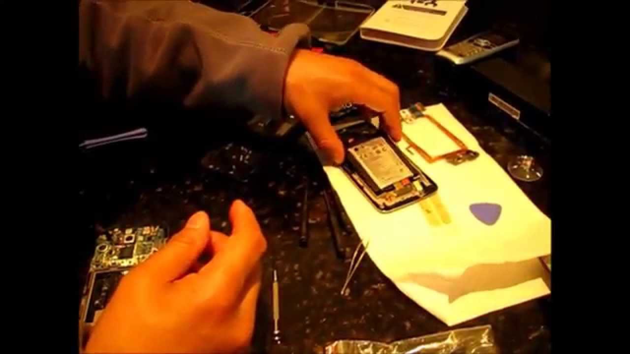 LG G2 Bad Screen - Digitizer and frame replacement - YouTube