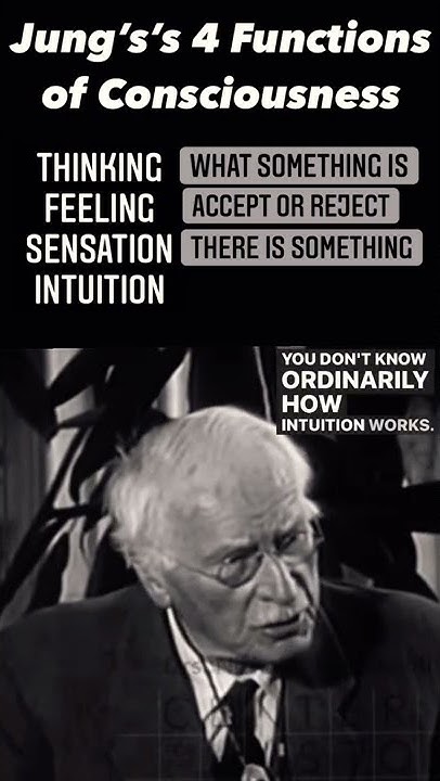 Carl Jung’s 4 Functions of Mind #Jung #Psychology #Consciousness - YouTube