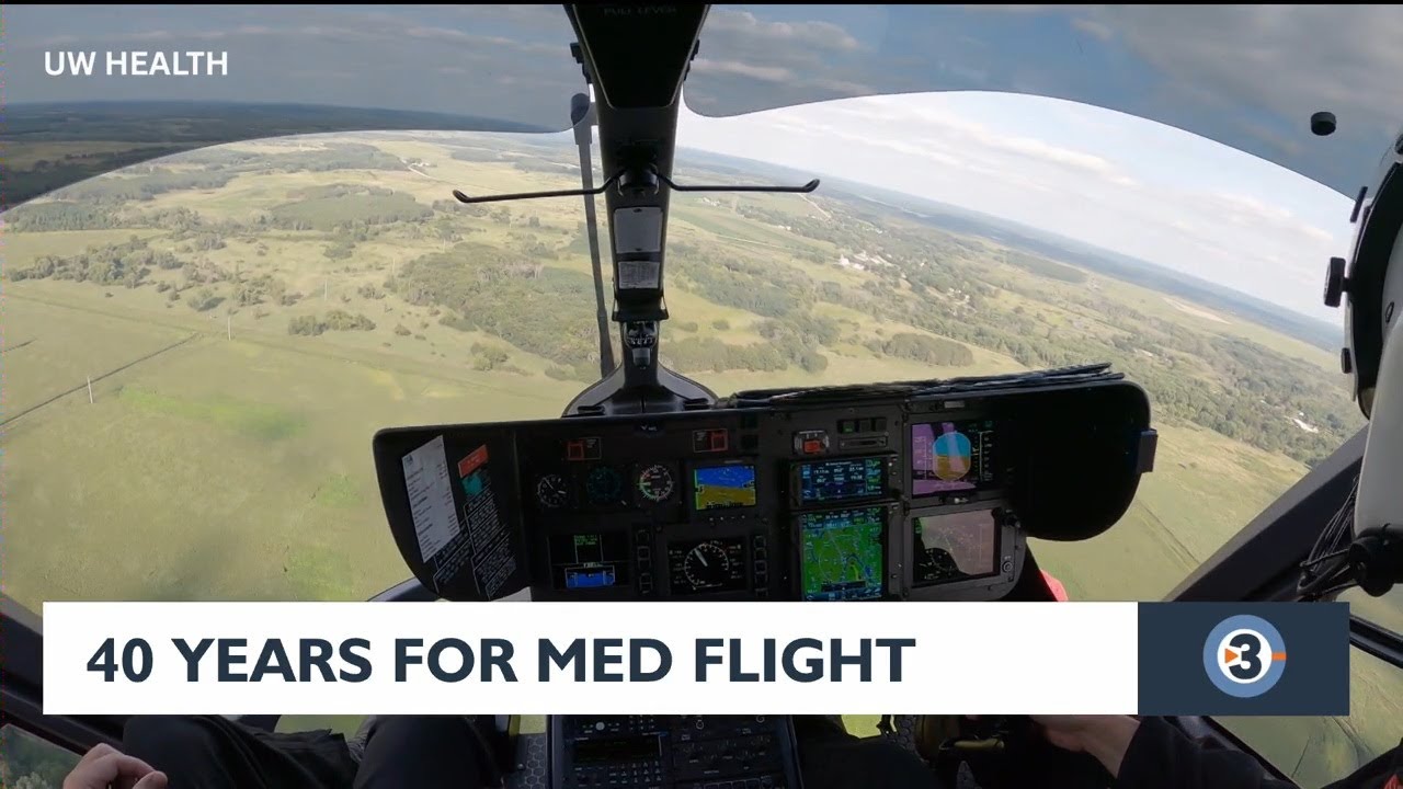 Doctors in flight: UW Health Med Flight celebrates 40 years of critical ...