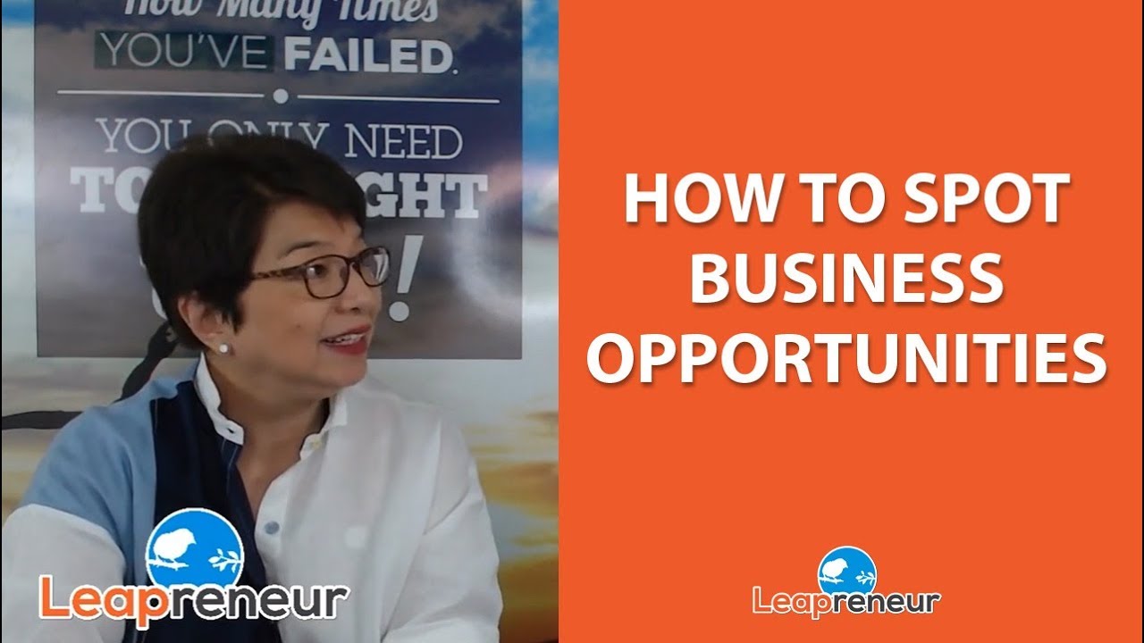 How To Spot Business Opportunities - YouTube