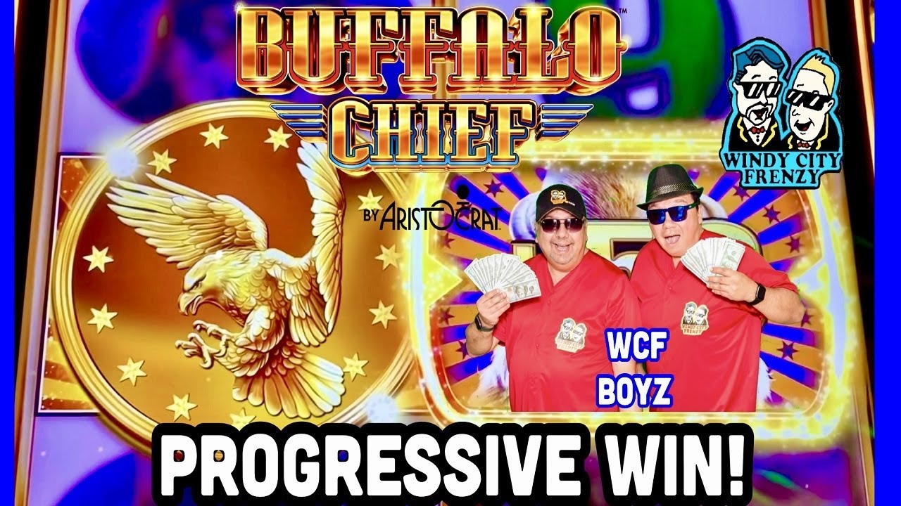 BUFFALO CHIEF SLOT! PROGRESSIVE WIN AT HO CHUNK GAMING WISCONSIN DELLS ...