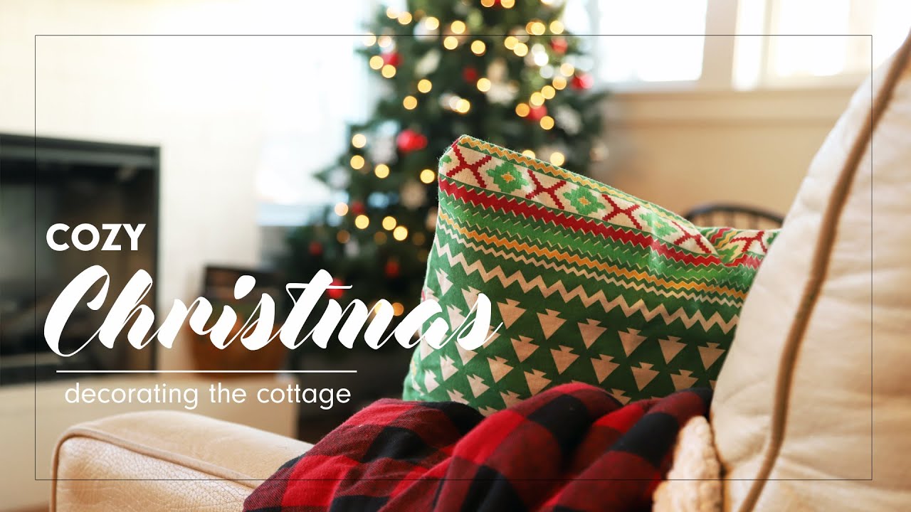 CHRISTMAS DECORATING | Cottage home tour | Christmas 2020 - YouTube