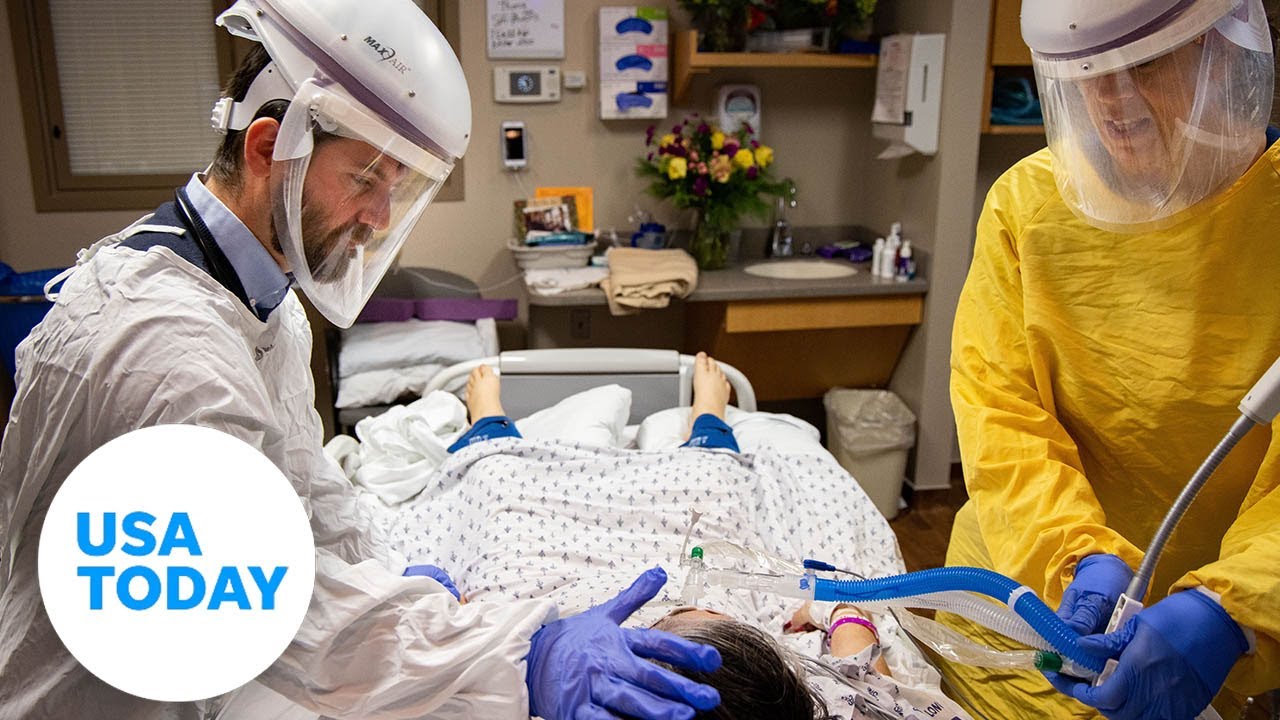 COVID-19 doctor emphasizes humanity in medicine | USA TODAY - YouTube