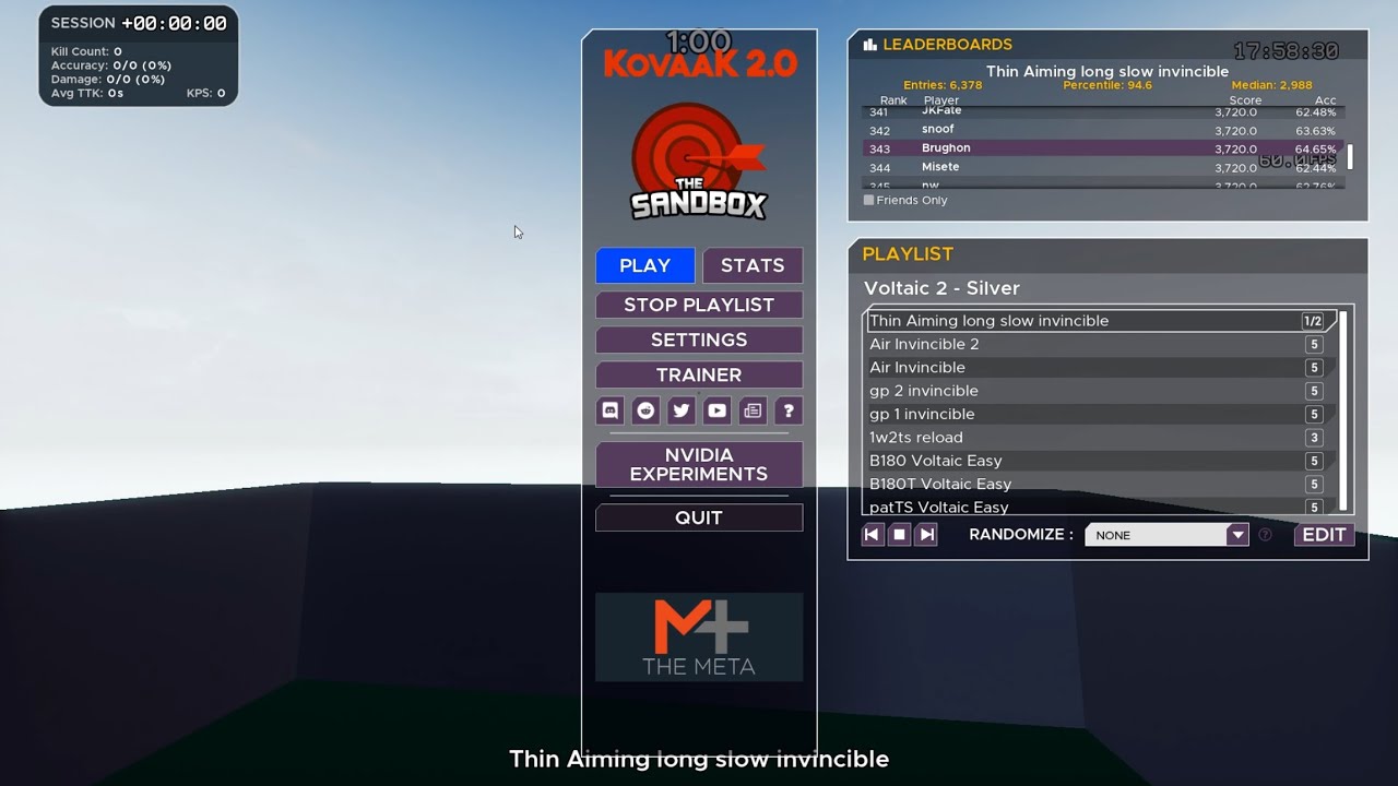 Kovaak Voltaic 2 Silver - Week 1 - YouTube