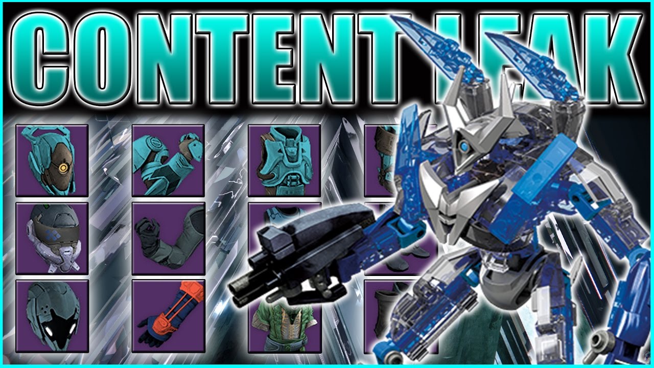 Destiny | LEAKED NEW VAULT OF GLASS ARMOR FOR YEAR 3! Remastered Raids ...