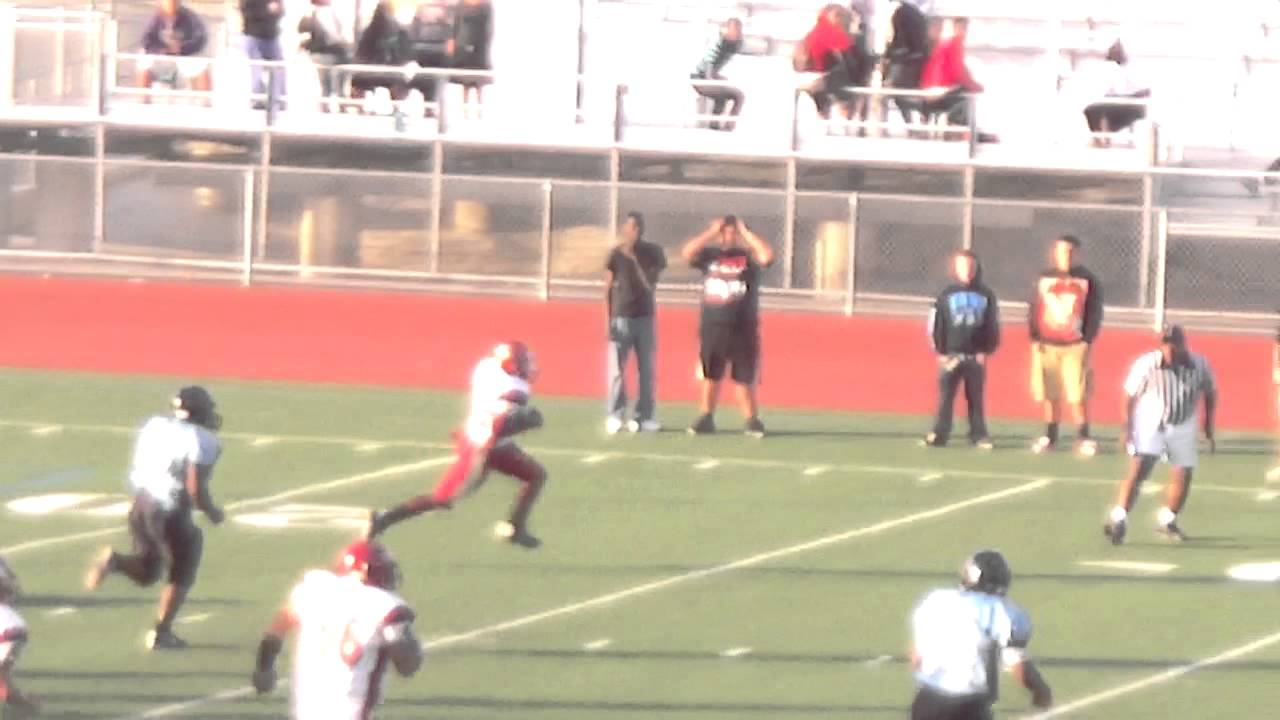 Colton high school football freshman DeAndre Graham - YouTube