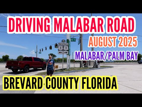 8-18-25 DRIVING MALABAR RD - BREVARD COUNTY FLORIDA (RURAL 1962 TOWN ...
