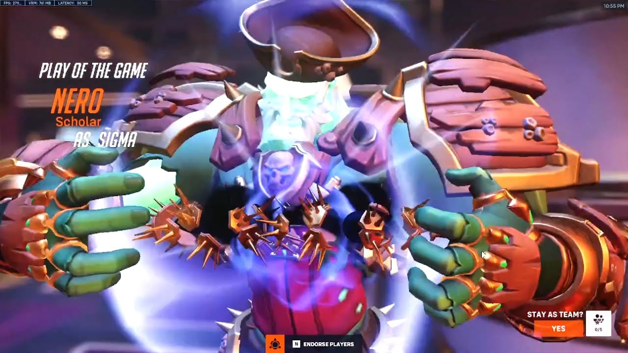 THIS IS HOW PRO SIGMA LOOKS LIKE IN OW 2 - NERO! [ OVERWATCH 2 TOP 500 ...