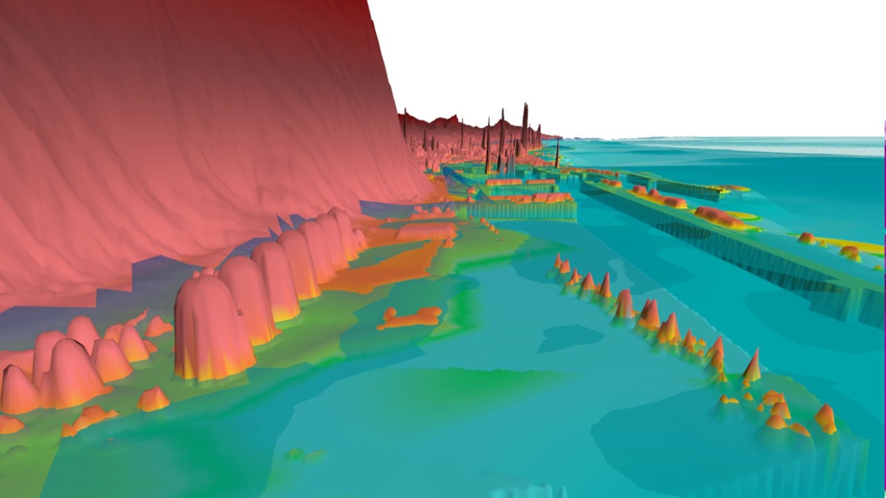 Computer simulation of a mega-tsunami impact on the infrastructure of ...