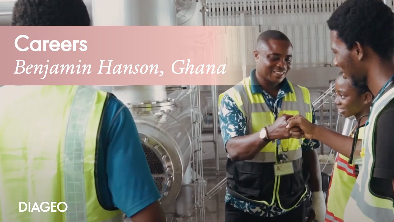 Meet Benjamin Hanson, Utilities Engineer at Diageo Ghana | Diageo Careers - YouTube