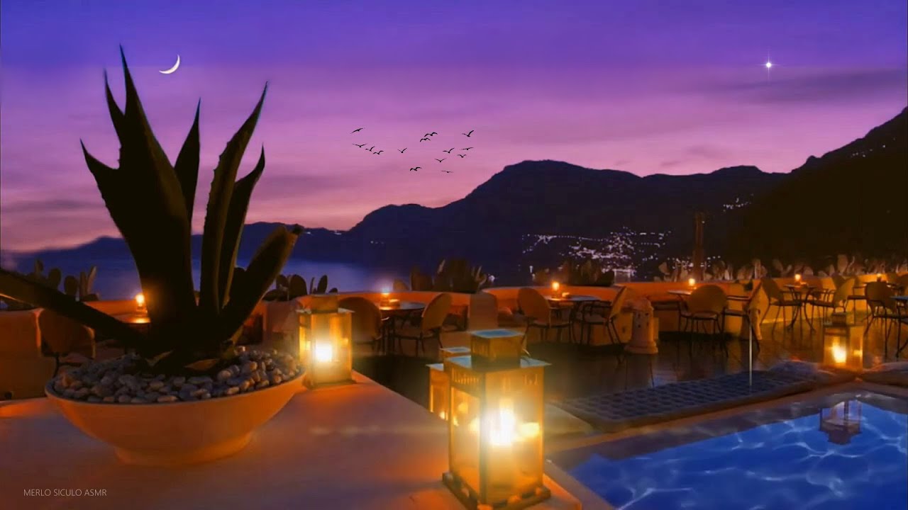 A mild summer evening on the Amalfi Coast | Nature Relax - YouTube