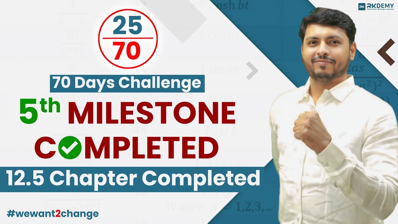Day - 25 | 5th MILESTONE COMPLETED ️ | 12.5 CHAPTER COMPLETED | RK SIR ...