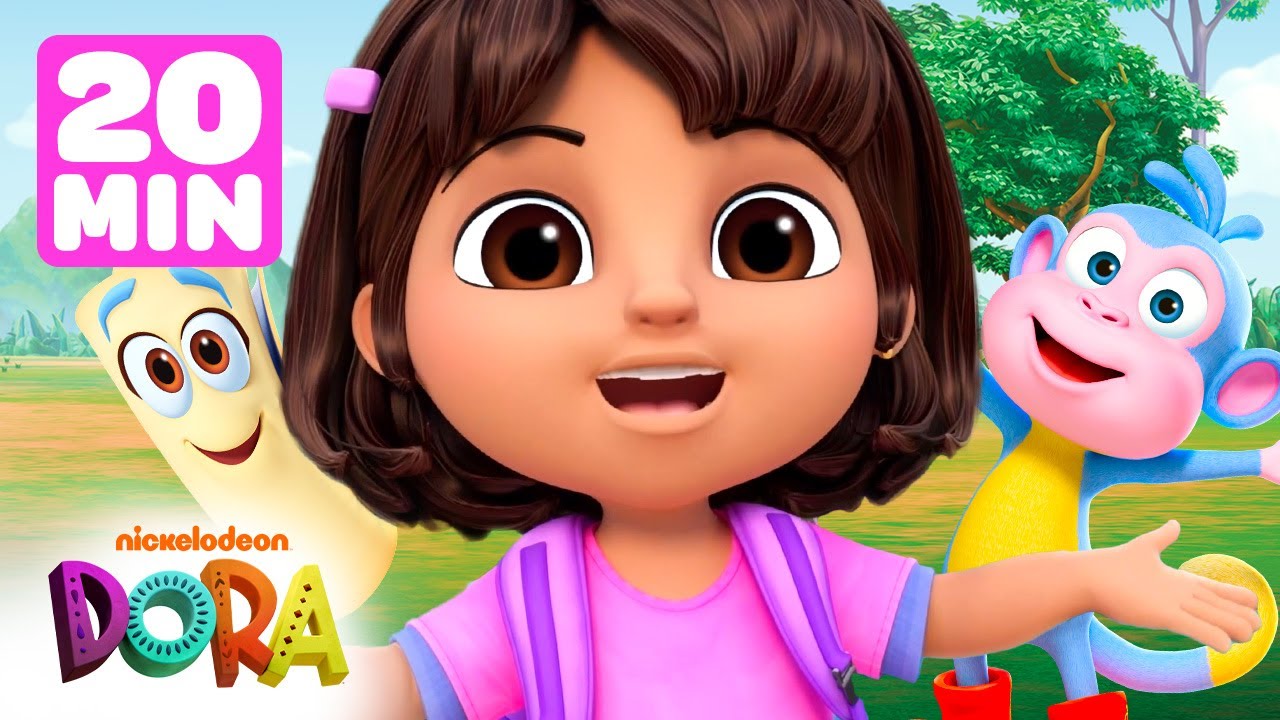 Dora & Map Discover A Hidden Maze and More Adventures! #2 💗 20 Minute Compilation | Dora ...