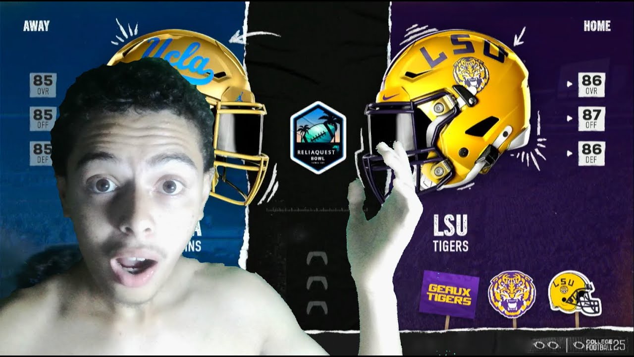 My First Bowl Game at UCLA | NCAA 25 - YouTube