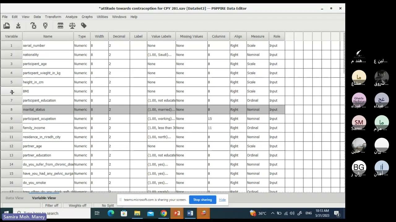 when, why and how to categorize a numerical variable to categorical with PSPP - YouTube