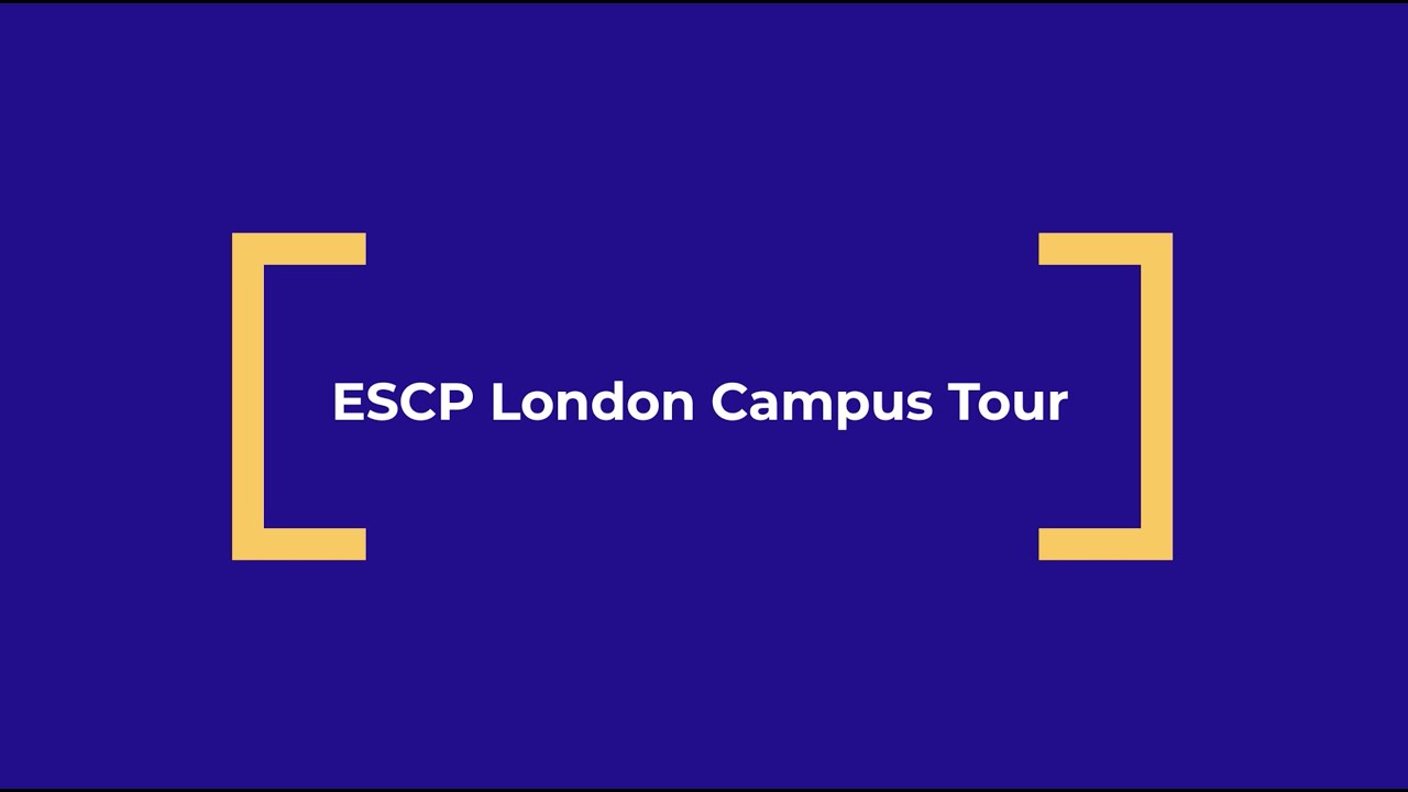 Welcome to ESCP London Campus - YouTube