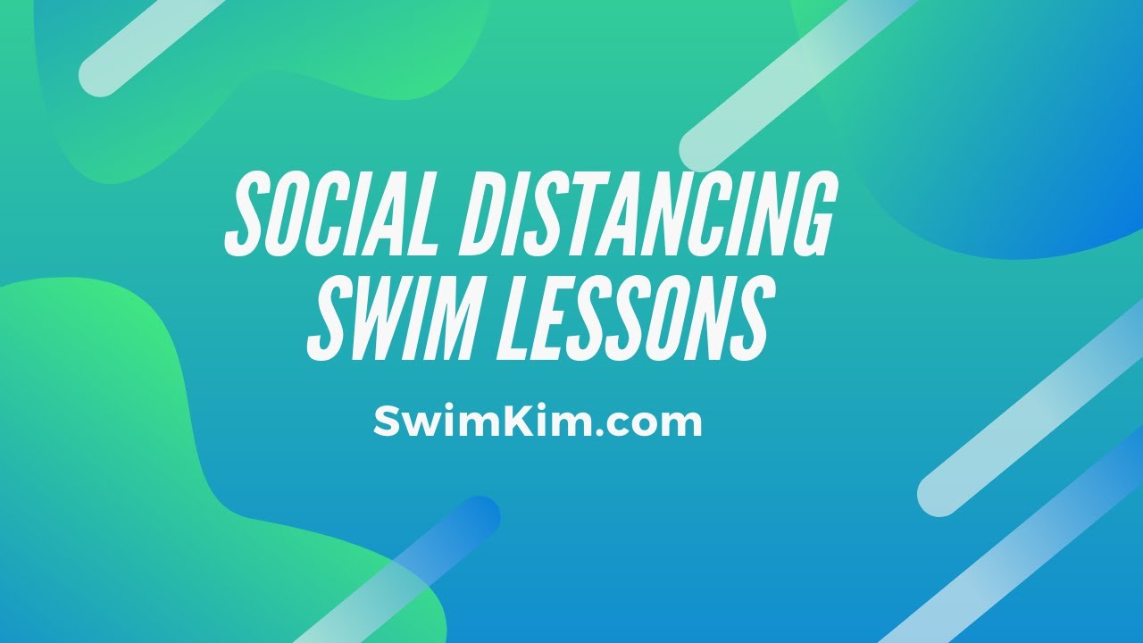 Social Distance Swim Lessons - YouTube