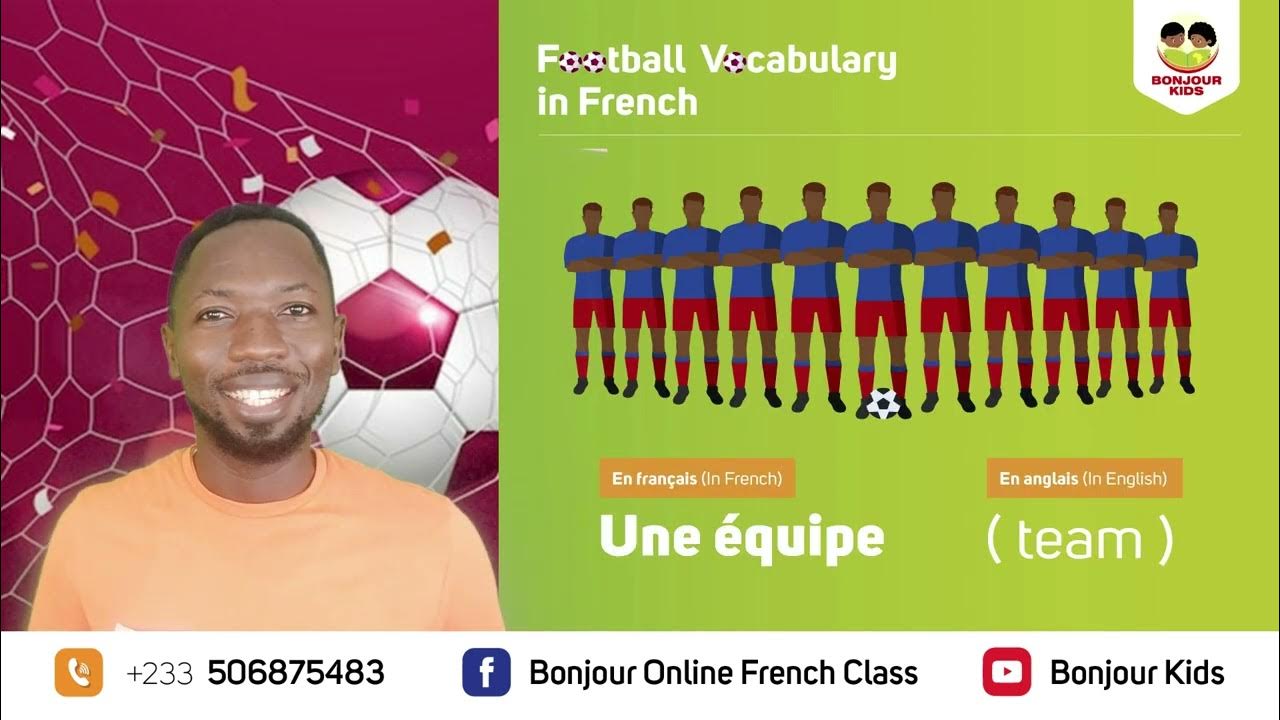World Cup Vocabulary (French) - Part 2 - YouTube