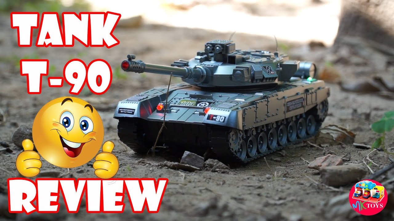 Tank T90 RC | Tank For Kids Review | MKTOYS - YouTube