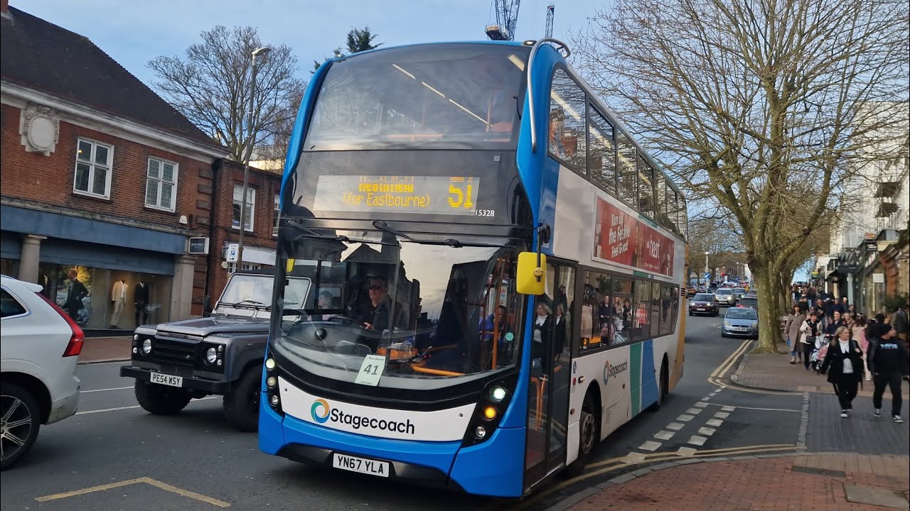 *Thrash* | Stagecoach South East 15328 YN67YLA Bus Route 51 | ADL ...