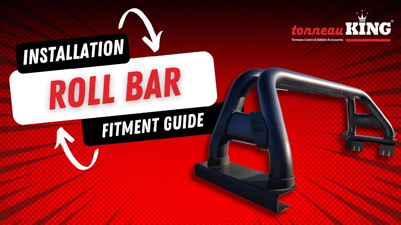 Tonneau King Roll Bar Fitment Installation - YouTube