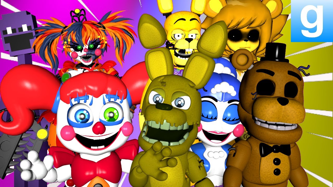 GMOD FNAF|The Afton Family(Part 3) - YouTube