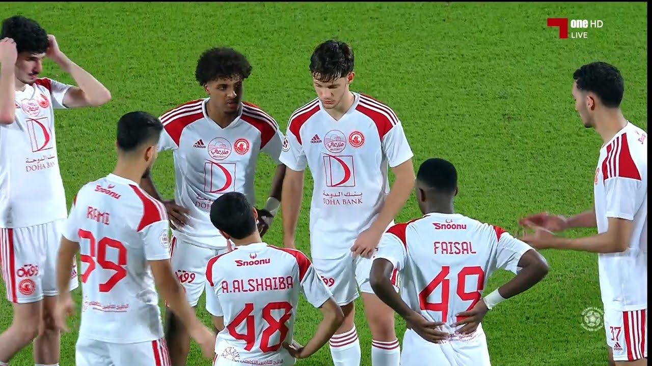 Salem Reda ( Al arabi Vs Gharrafa U23) - YouTube