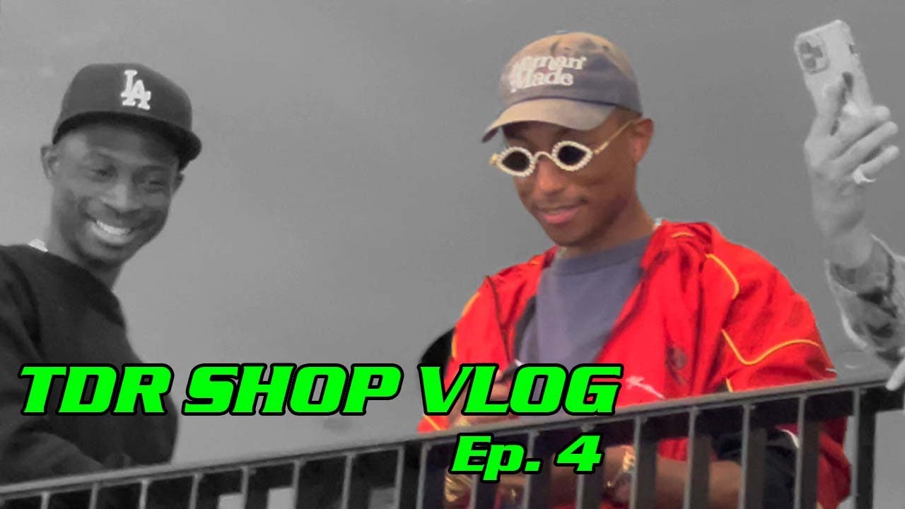TDR SHOP VLOG Ep 4- I KNOW NIGO feat. Pharrell Pusha T Tyler the ...