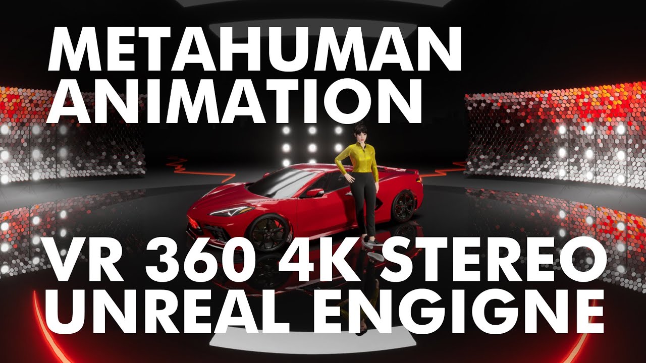 Metahuman Animation VR 360 4k stereo - YouTube