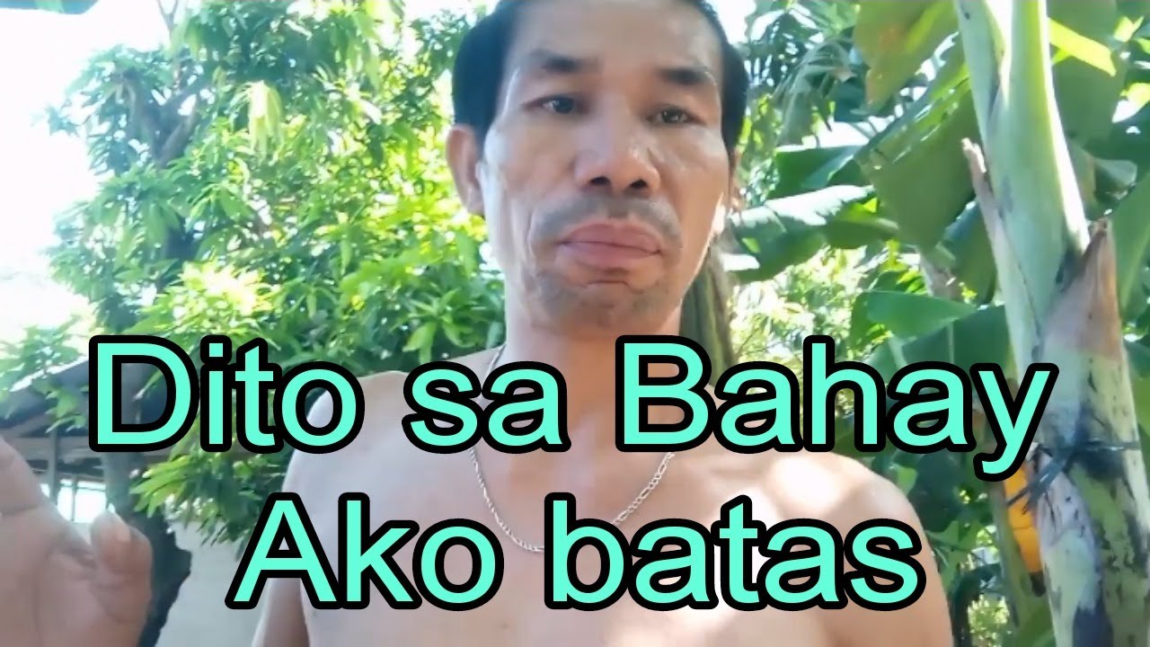 Dito sa Bahay Ako batas pls subscribe - YouTube