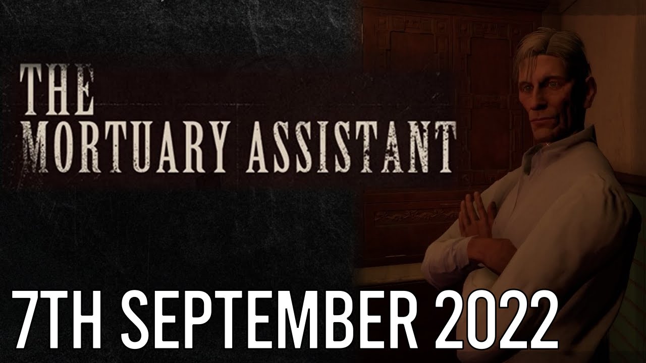 Starting A New Job! The Mortuary Assistant - YouTube