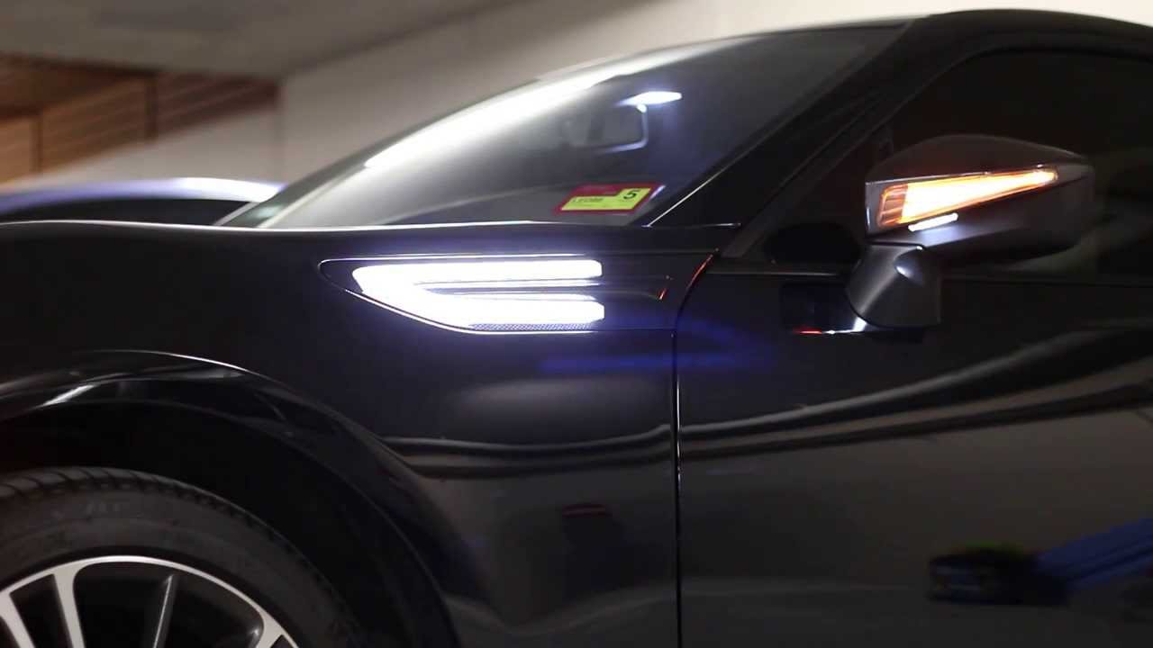 86/BRZ LED Fender Garnish - YouTube