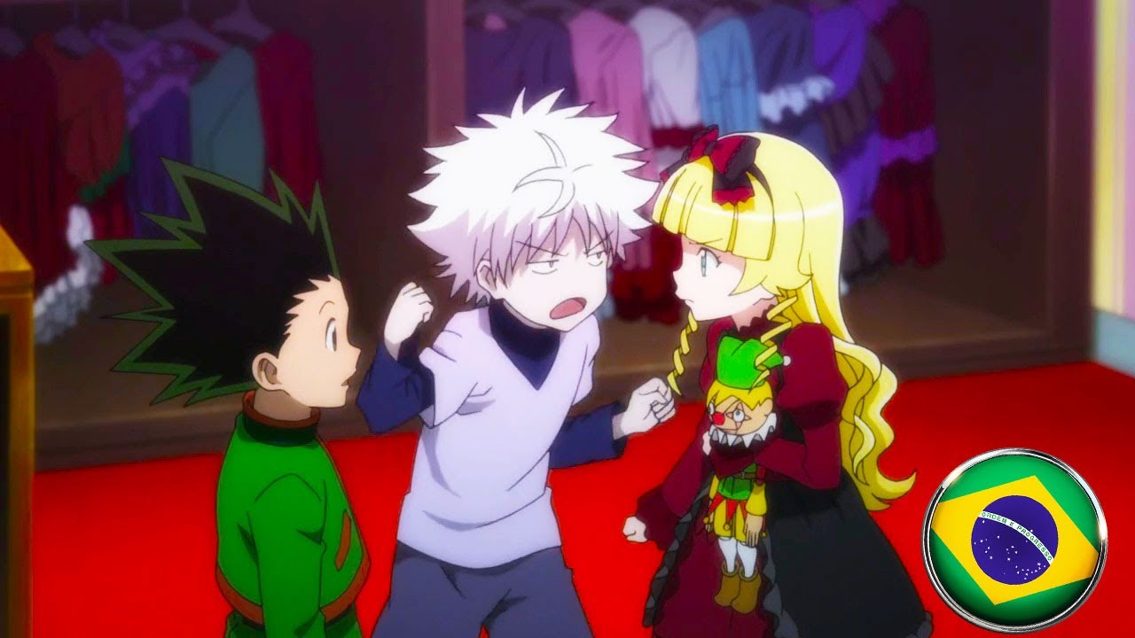 🇧🇷 Gon Ta De Namorada Nova, e o Killua Com Ciúmes😨😱(HxH Dublado) - YouTube