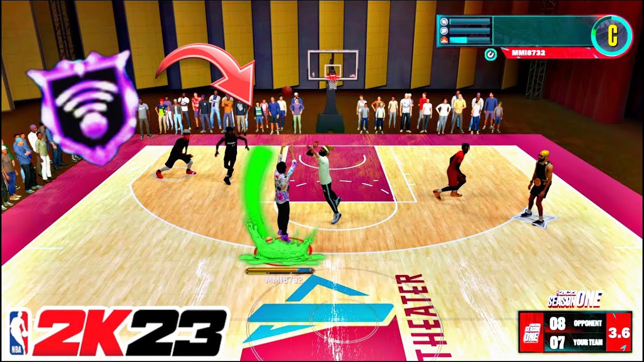 THE POWER OF LIMITLESS RANGE BADGE IN 2k23 - YouTube