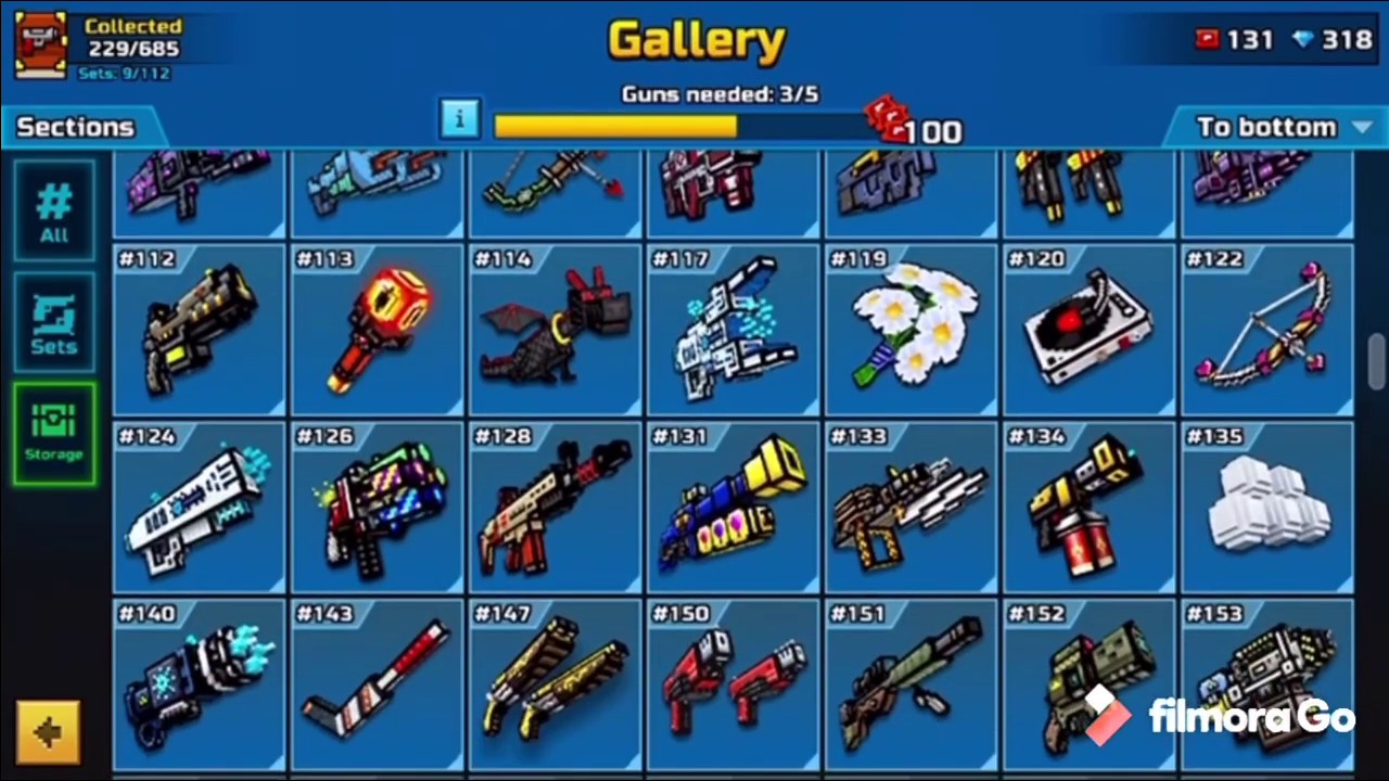 Armory showcase-Pixel Gun 3D - YouTube