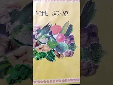 home science project file decoration 💬 follow for more - YouTube