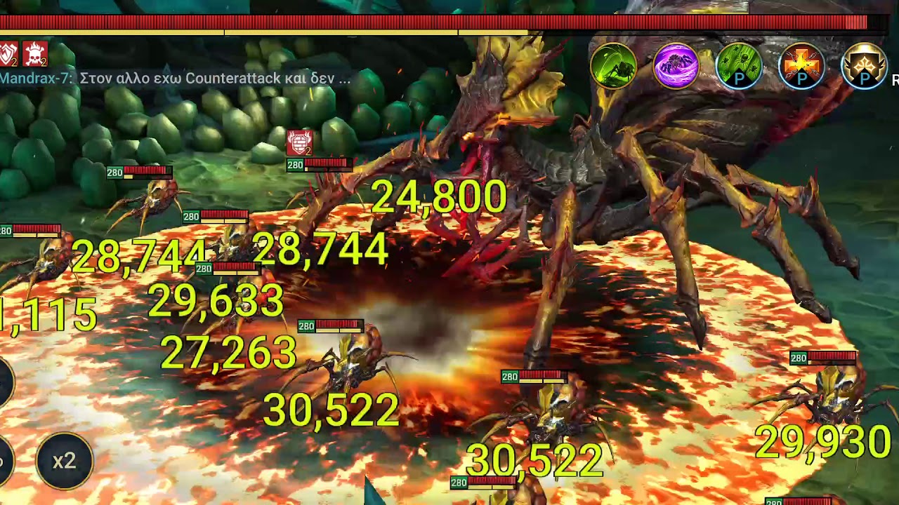 coldheart spider 2.7 million damage!!! - YouTube