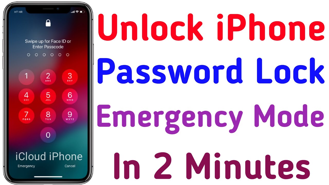 Unlock Passcode Any iPhone In Emergency Mode | Unlock iPhone Password ...