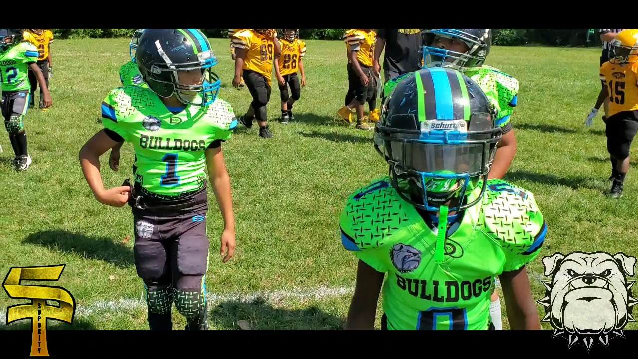 8u Erie Bulldogs vs Northside Steelers - YouTube