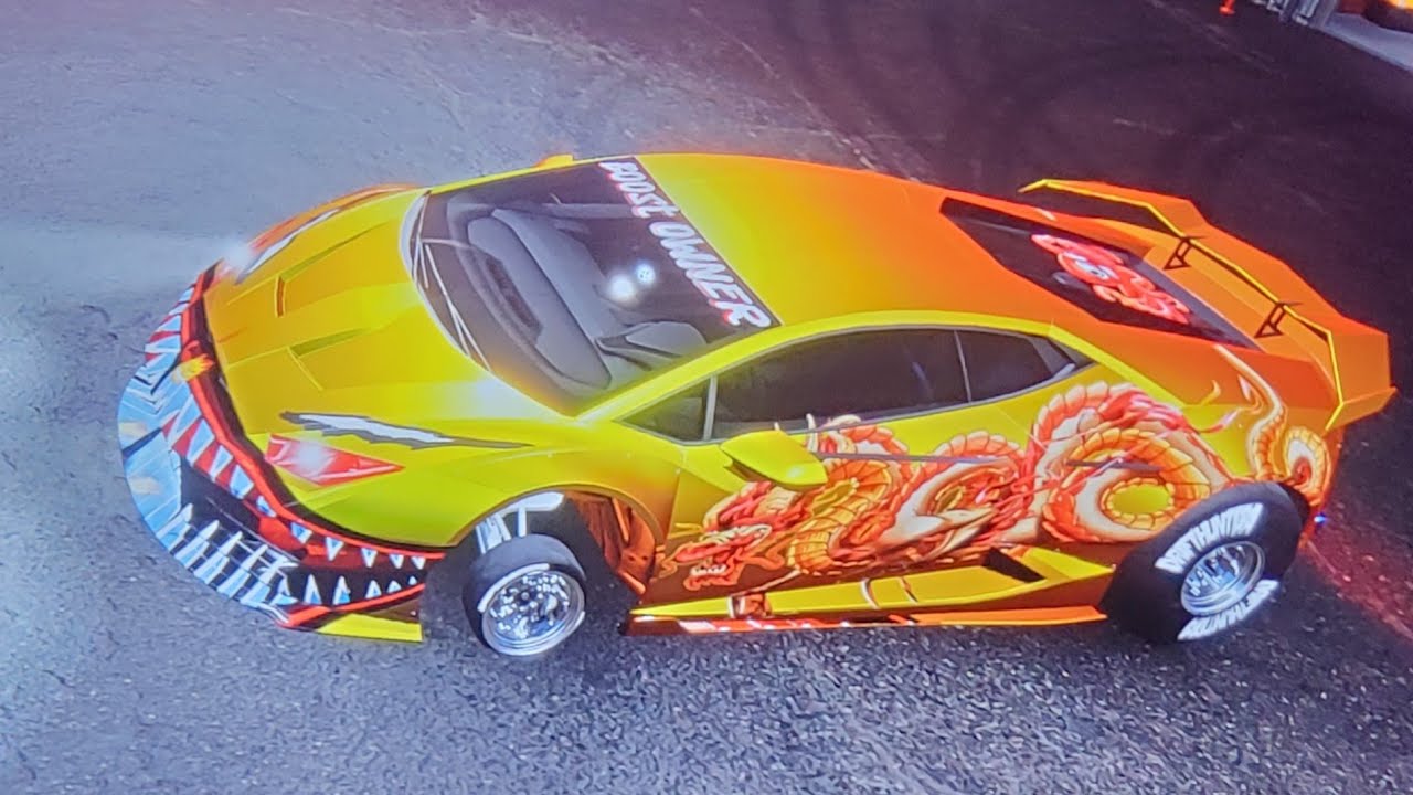 Carx Fastest Drag car lamborghini tune - YouTube