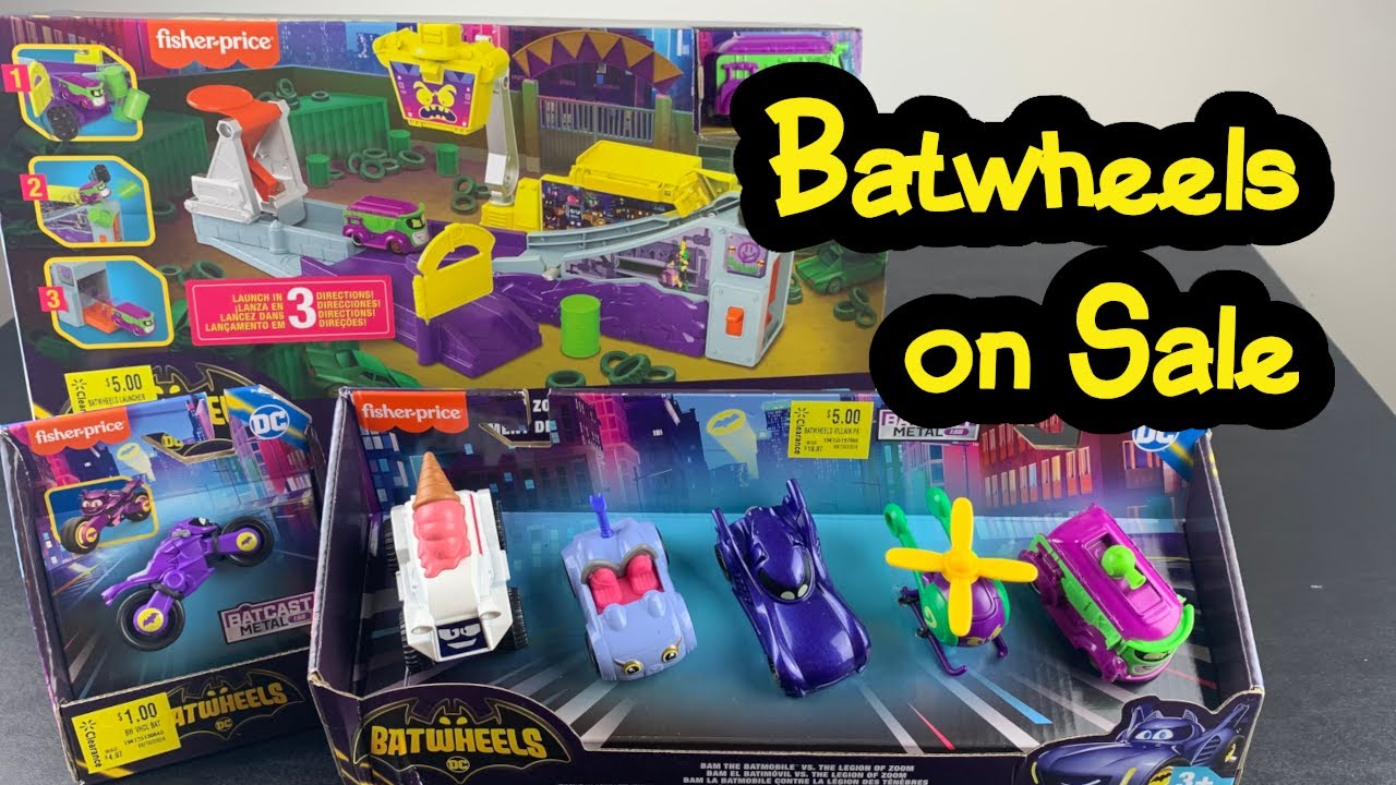 Batwheels and the Legion of Zoom Launching HQ playset - YouTube