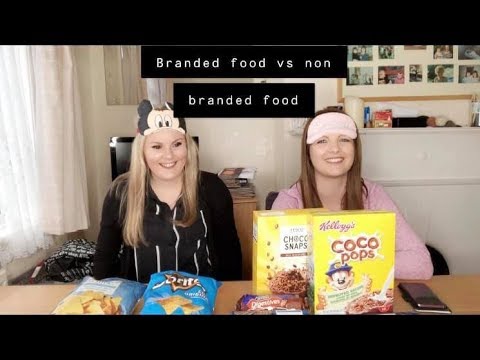 BRANDED FOOD VS NON BRANDED - YouTube
